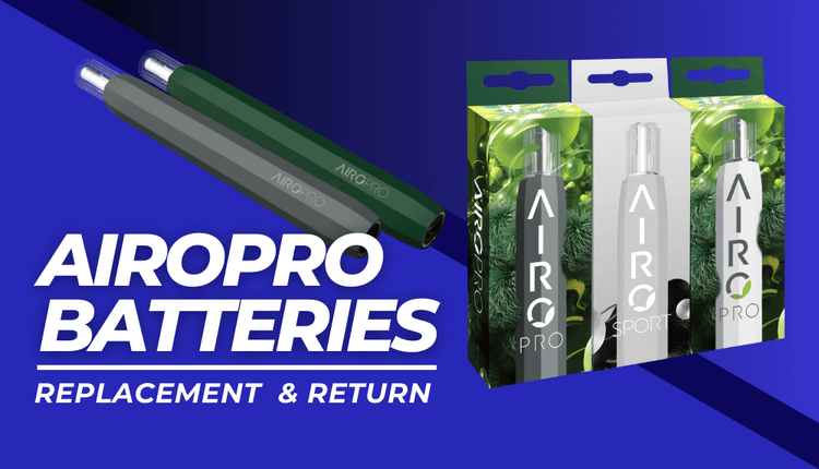Airopro battery replacement | Airopro battery near me – Injoy Extracts
