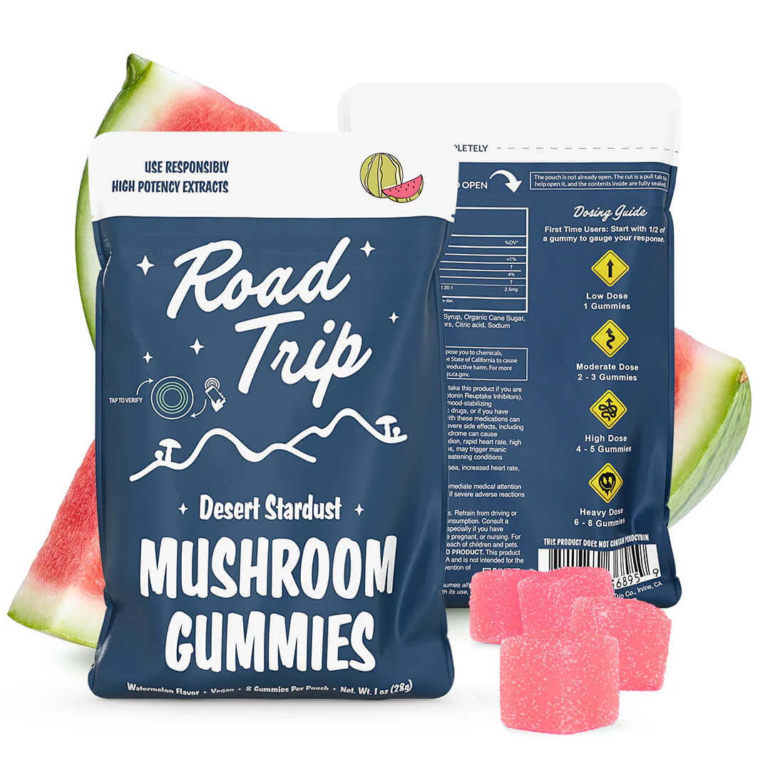 Desert Stardust Magic Mushroom Gummies - Watermelon – Injoy Extracts