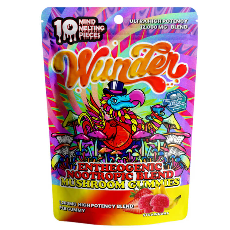 Wunder Mushroom Gummies - High-Potency-10ct – Injoy Extracts